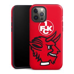 DeinDesign iPhone 12 Pro Max Handy Panzer Handyh&uuml;lle robuste Outdoor H&uuml;lle Schutzh&uuml;lle gl&auml;nzend 1. Fc Kaiserslautern 1. Fck Devil Tough Case