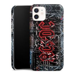 DeinDesign iPhone 12 Handy Premium Case Smartphone Handyh&uuml;lle Schutzh&uuml;lle gl&auml;nzend Merchandise Acdc Official Licensed Product Premium Case
