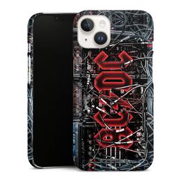 DeinDesign iPhone 14 Handy Premium Case Smartphone Handyh&uuml;lle Schutzh&uuml;lle matt Merchandise Acdc Official Licensed Product Premium Case