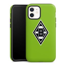 DeinDesign iPhone 12 mini Handy Panzer Handyh&uuml;lle robuste Outdoor H&uuml;lle Schutzh&uuml;lle matt Borussia M&ouml;nchengladbach Soccer Gladbach Tough Case