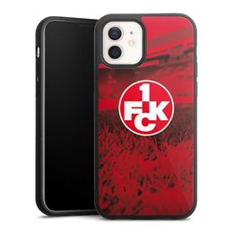 DeinDesign iPhone 12 Handy Gallery Case Handyh&uuml;lle 9H Geh&auml;rtetes Glas R&uuml;ckseite H&uuml;lle 1. Fck 1. Fc Kaiserslautern Official Licensed Product Gallery Case