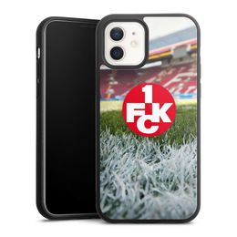 DeinDesign iPhone 12 Handy Gallery Case Handyh&uuml;lle 9H Geh&auml;rtetes Glas R&uuml;ckseite H&uuml;lle Official Licensed Product 1. Fc Kaiserslautern Stadium Gallery Case