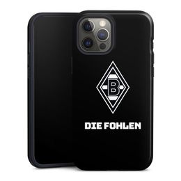 DeinDesign iPhone 12 Pro Max Handy Panzer Handyh&uuml;lle robuste Outdoor H&uuml;lle Schutzh&uuml;lle gl&auml;nzend Die Fohlen Gladbach Borussia M&ouml;nchengladbach Tough Case