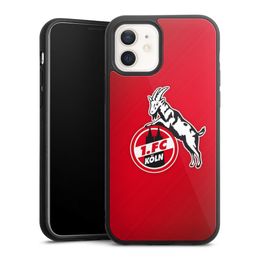DeinDesign iPhone 12 Handy Gallery Case Handyh&uuml;lle 9H Geh&auml;rtetes Glas R&uuml;ckseite H&uuml;lle 1. Fc K&ouml;ln Effzeh Official Licensed Product Gallery Case