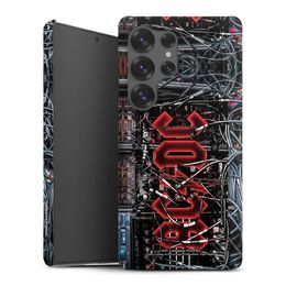 DeinDesign Galaxy S25 Ultra Handy Premium Case Smartphone Handyh&uuml;lle Schutzh&uuml;lle matt Merchandise Acdc Official Licensed Product Premium Case