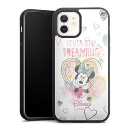 DeinDesign iPhone 12 Handy Gallery Case Handyh&uuml;lle 9H Geh&auml;rtetes Glas R&uuml;ckseite H&uuml;lle Official Licensed Product Minnie Mouse Disney Gallery Case