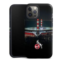 DeinDesign iPhone 12 Pro Max Handy Panzer Handyh&uuml;lle robuste Outdoor H&uuml;lle Schutzh&uuml;lle gl&auml;nzend Stadium 1. Fc K&ouml;ln Official Licensed Product Tough Case
