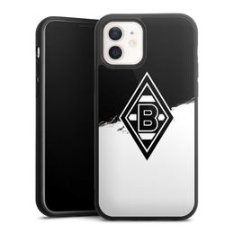 DeinDesign iPhone 12 Handy Gallery Case Handyh&uuml;lle 9H Geh&auml;rtetes Glas R&uuml;ckseite H&uuml;lle Bmg Borussia M&ouml;nchengladbach Gladbach Gallery Case