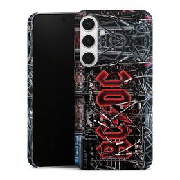 DeinDesign Galaxy S24+ Handy Premium Case Smartphone Handyh&uuml;lle Schutzh&uuml;lle gl&auml;nzend Merchandise Acdc Official Licensed Product Premium Case