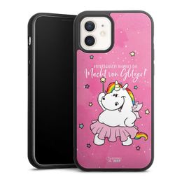 DeinDesign iPhone 12 Handy Gallery Case Handyh&uuml;lle 9H Geh&auml;rtetes Glas R&uuml;ckseite H&uuml;lle Pummeleinhorn Official Licensed Product Pummel & Friends Gallery Case