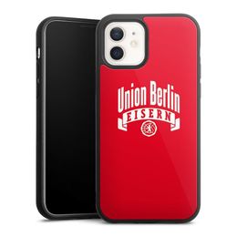 DeinDesign iPhone 12 Handy Gallery Case Handyh&uuml;lle 9H Geh&auml;rtetes Glas R&uuml;ckseite H&uuml;lle 1. Fc Union Berlin Official Licensed Product Fcu Gallery Case