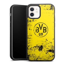 DeinDesign iPhone 12 Handy Gallery Case Handyh&uuml;lle 9H Geh&auml;rtetes Glas R&uuml;ckseite H&uuml;lle Bvb Official Licensed Product Borussia Dortmund Gallery Case