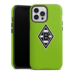 DeinDesign iPhone 13 Pro Max Handy Panzer Handyh&uuml;lle robuste Outdoor H&uuml;lle Schutzh&uuml;lle gl&auml;nzend Gladbach Soccer Borussia M&ouml;nchengladbach Tough Case