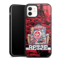 DeinDesign iPhone 12 Handy Gallery Case Handyh&uuml;lle 9H Geh&auml;rtetes Glas R&uuml;ckseite H&uuml;lle 1. Fck Official Licensed Product 1. Fc Kaiserslautern Gallery Case