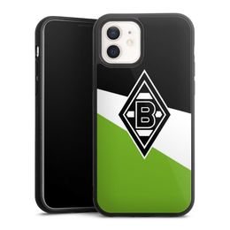 DeinDesign iPhone 12 Handy Gallery Case Handyh&uuml;lle 9H Geh&auml;rtetes Glas R&uuml;ckseite H&uuml;lle Gladbach Official Licensed Product Borussia M&ouml;nchengladbach Gallery Case