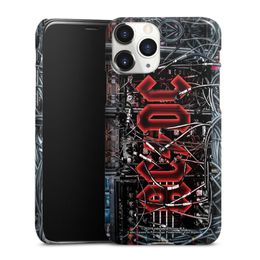 DeinDesign iPhone 11 Pro Handy Premium Case Smartphone Handyh&uuml;lle Schutzh&uuml;lle gl&auml;nzend Acdc Merchandise Official Licensed Product Premium Case