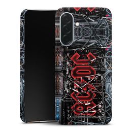 DeinDesign Galaxy A36 5G Handy Premium Case Smartphone Handyh&uuml;lle Schutzh&uuml;lle matt Merchandise Acdc Official Licensed Product Premium Case