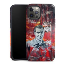 DeinDesign iPhone 12 Pro Max Handy Panzer Handyh&uuml;lle robuste Outdoor H&uuml;lle Schutzh&uuml;lle gl&auml;nzend Fritz Walter 1. Fck 1. Fc Kaiserslautern Tough Case