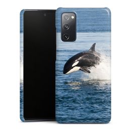 DeinDesign Galaxy S20 FE Handy Premium Case Smartphone Handyh&uuml;lle Schutzh&uuml;lle gl&auml;nzend Orca Wale Ocean Premium Case