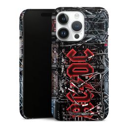 DeinDesign iPhone 14 Pro Handy Premium Case Smartphone Handyh&uuml;lle Schutzh&uuml;lle matt Merchandise Acdc Official Licensed Product Premium Case