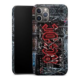 DeinDesign iPhone 12 Pro Max Handy Premium Case Smartphone Handyh&uuml;lle Schutzh&uuml;lle matt Merchandise Acdc Official Licensed Product Premium Case