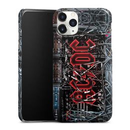 DeinDesign iPhone 11 Pro Max Handy Premium Case Smartphone Handyh&uuml;lle Schutzh&uuml;lle gl&auml;nzend Acdc Merchandise Official Licensed Product Premium Case