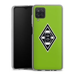 DeinDesign Galaxy A12 Handy Silikon H&uuml;lle Case transparent Handyh&uuml;lle Gladbach Borussia M&ouml;nchengladbach Soccer Silikon Case