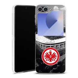DeinDesign Galaxy Z Flip 6 Handy Hard Case Schutzh&uuml;lle transparent Smartphone Handy H&uuml;lle Sge Stadium Eintracht Frankfurt Hard Case