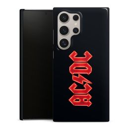 DeinDesign Galaxy S24 Ultra Handy Premium Case Smartphone Handyh&uuml;lle Schutzh&uuml;lle gl&auml;nzend Official Licensed Product Acdc Logo Premium Case