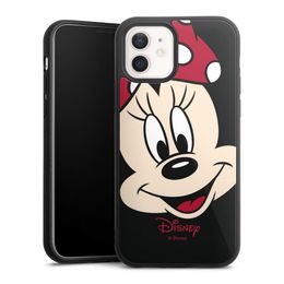 DeinDesign iPhone 12 Handy Gallery Case Handyh&uuml;lle 9H Geh&auml;rtetes Glas R&uuml;ckseite H&uuml;lle Disney Minnie Mouse Official Licensed Product Gallery Case