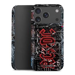 DeinDesign iPhone 17 Pro Handy Premium Case Smartphone Handyh&uuml;lle Schutzh&uuml;lle matt Merchandise Acdc Official Licensed Product Premium Case