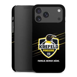 DeinDesign iPhone 17 Pro Max Handy Premium Case Smartphone Handyh&uuml;lle Schutzh&uuml;lle matt Sports Krefeld Pinguine Ice Hockey Premium Case
