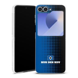 DeinDesign Galaxy Z Flip 6 Handy Hard Case Schutzh&uuml;lle transparent Smartphone Handy H&uuml;lle Logo Official Licensed Product Hsv Hard Case