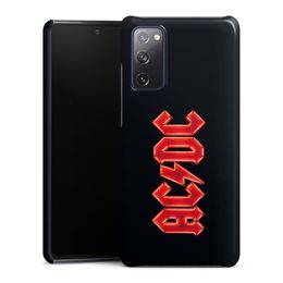 DeinDesign Galaxy S20 FE Handy Premium Case Smartphone Handyh&uuml;lle Schutzh&uuml;lle gl&auml;nzend Official Licensed Product Acdc Logo Premium Case