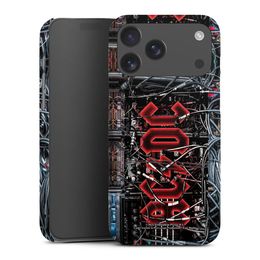 DeinDesign iPhone 17 Pro Max Handy Premium Case Smartphone Handyh&uuml;lle Schutzh&uuml;lle gl&auml;nzend Merchandise Acdc Official Licensed Product Premium Case