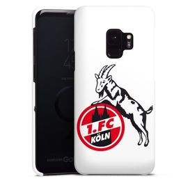 DeinDesign Galaxy S9 Handy Premium Case Smartphone Handyh&uuml;lle Schutzh&uuml;lle matt Official Licensed Product Coat Of Arms 1. Fc K&ouml;ln Premium Case