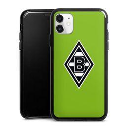 DeinDesign iPhone 11 Handy Silikon H&uuml;lle Case schwarz Handyh&uuml;lle Borussia M&ouml;nchengladbach Soccer Gladbach