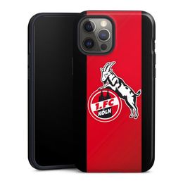 DeinDesign iPhone 12 Pro Max Handy Panzer Handyh&uuml;lle robuste Outdoor H&uuml;lle Schutzh&uuml;lle gl&auml;nzend Billy Goat Hennes Official Licensed Product 1. Fc K&ouml;ln Tough Case