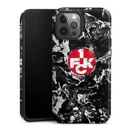 DeinDesign iPhone 12 Pro Max Handy Panzer Handyh&uuml;lle robuste Outdoor H&uuml;lle Schutzh&uuml;lle gl&auml;nzend Coat Of Arms 1. Fc Kaiserslautern Muster Tough Case