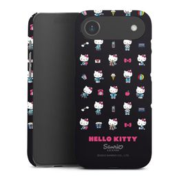 DeinDesign iPhone Air Handy Premium Case Smartphone Handyh&uuml;lle Schutzh&uuml;lle gl&auml;nzend Hello Kitty Merchandise Kindheit Premium Case