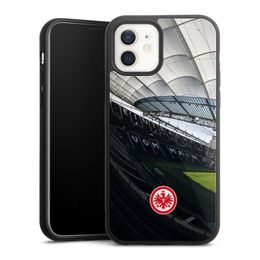 DeinDesign iPhone 12 Handy Gallery Case Handyh&uuml;lle 9H Geh&auml;rtetes Glas R&uuml;ckseite H&uuml;lle Eintracht Frankfurt Stadium Official Licensed Product Gallery Case