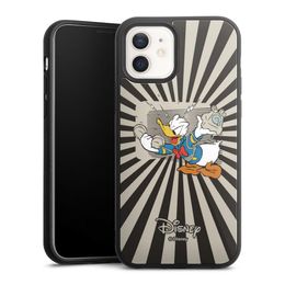 DeinDesign iPhone 12 Handy Gallery Case Handyh&uuml;lle 9H Geh&auml;rtetes Glas R&uuml;ckseite H&uuml;lle Official Licensed Product Donald Duck Disney Gallery Case