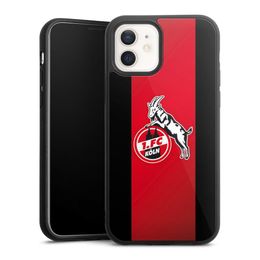 DeinDesign iPhone 12 Handy Gallery Case Handyh&uuml;lle 9H Geh&auml;rtetes Glas R&uuml;ckseite H&uuml;lle Billy Goat Hennes Official Licensed Product 1. Fc K&ouml;ln Gallery Case