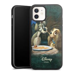 DeinDesign iPhone 12 Handy Gallery Case Handyh&uuml;lle 9H Geh&auml;rtetes Glas R&uuml;ckseite H&uuml;lle Lady And The Tramp Disney Official Licensed Product Gallery Case