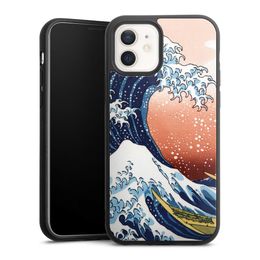 DeinDesign iPhone 12 Handy Gallery Case Handyh&uuml;lle 9H Geh&auml;rtetes Glas R&uuml;ckseite H&uuml;lle Japan Die Gro&szlig;e Welle Vor Kanagawa Art Gallery Case