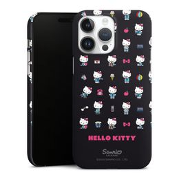 DeinDesign iPhone 14 Pro Max Handy Premium Case Smartphone Handyh&uuml;lle Schutzh&uuml;lle matt Kindheit Merchandise Hello Kitty Premium Case