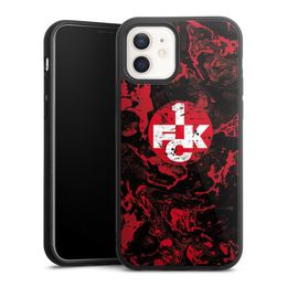 DeinDesign iPhone 12 Handy Gallery Case Handyh&uuml;lle 9H Geh&auml;rtetes Glas R&uuml;ckseite H&uuml;lle 1. Fc Kaiserslautern 1. Fck Logo Gallery Case