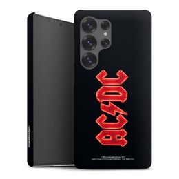 DeinDesign Galaxy S25 Ultra Handy Premium Case Smartphone Handyh&uuml;lle Schutzh&uuml;lle matt Official Licensed Product Acdc Logo Premium Case