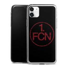 DeinDesign iPhone 11 Handy Slim Case Silikon Handyh&uuml;lle transparent H&uuml;lle extra d&uuml;nn Merchandise Silikon Slim Case