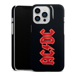 DeinDesign iPhone 13 Pro Handy Premium Case Smartphone Handyh&uuml;lle Schutzh&uuml;lle gl&auml;nzend Official Licensed Product Acdc Logo Premium Case